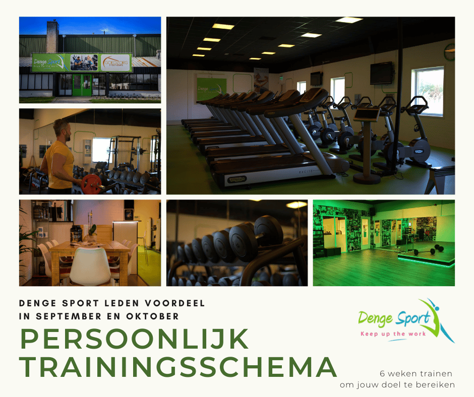 Denge Sport | Persoonlijk trainingsschema